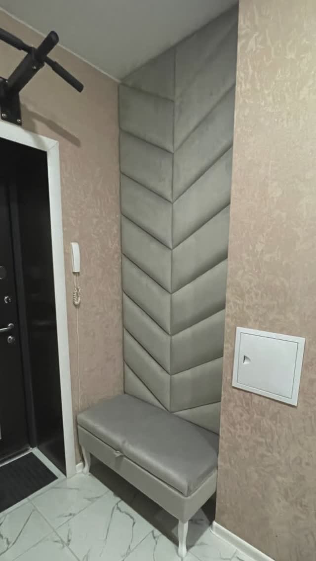 Мягкая прихожая как с картинок из Pinterest