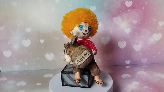 Домовой/Ватная игрушка на ёлку/ Игрушки на ёлку/ ватные игрушки на ёлку/ игрушки из ваты