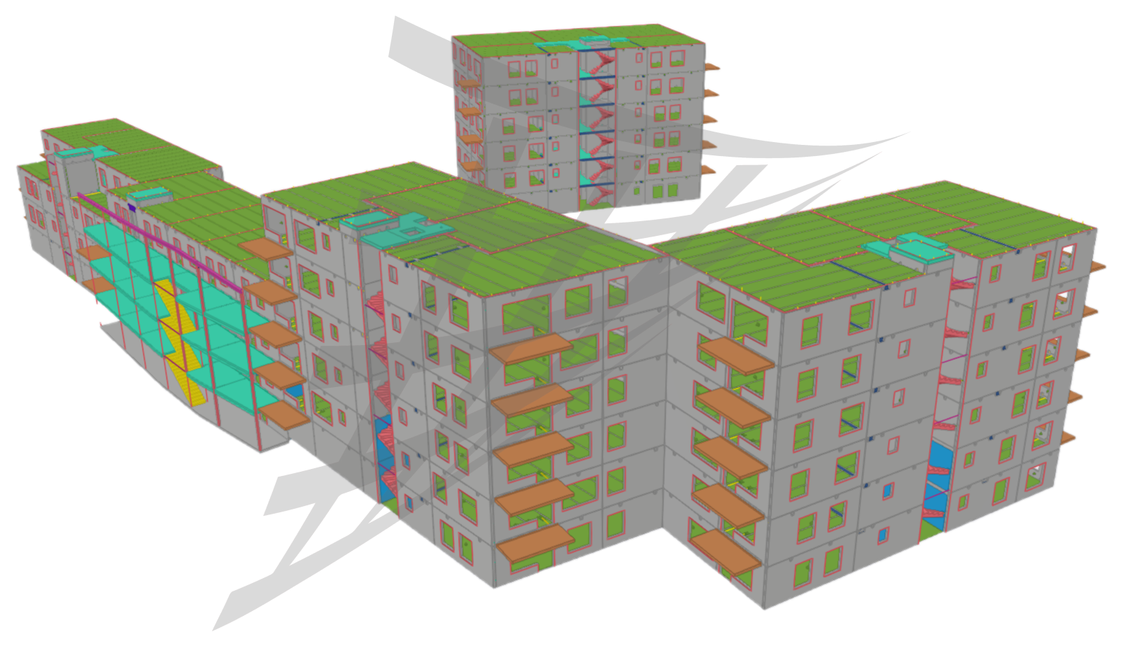 [Наши проекты] 020 Комфортное малоэтажное жилье в Европе из сборного железобетона