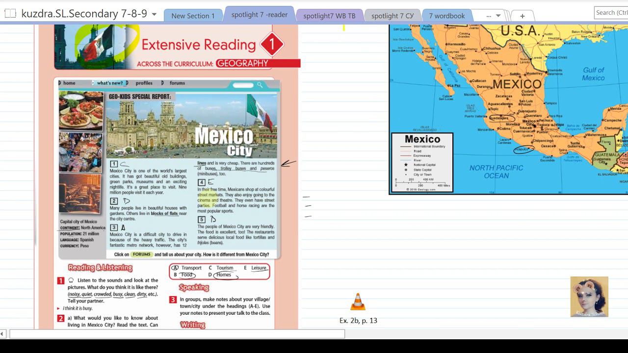 9. Spotlight 7. Unit 1. Extensive Reading