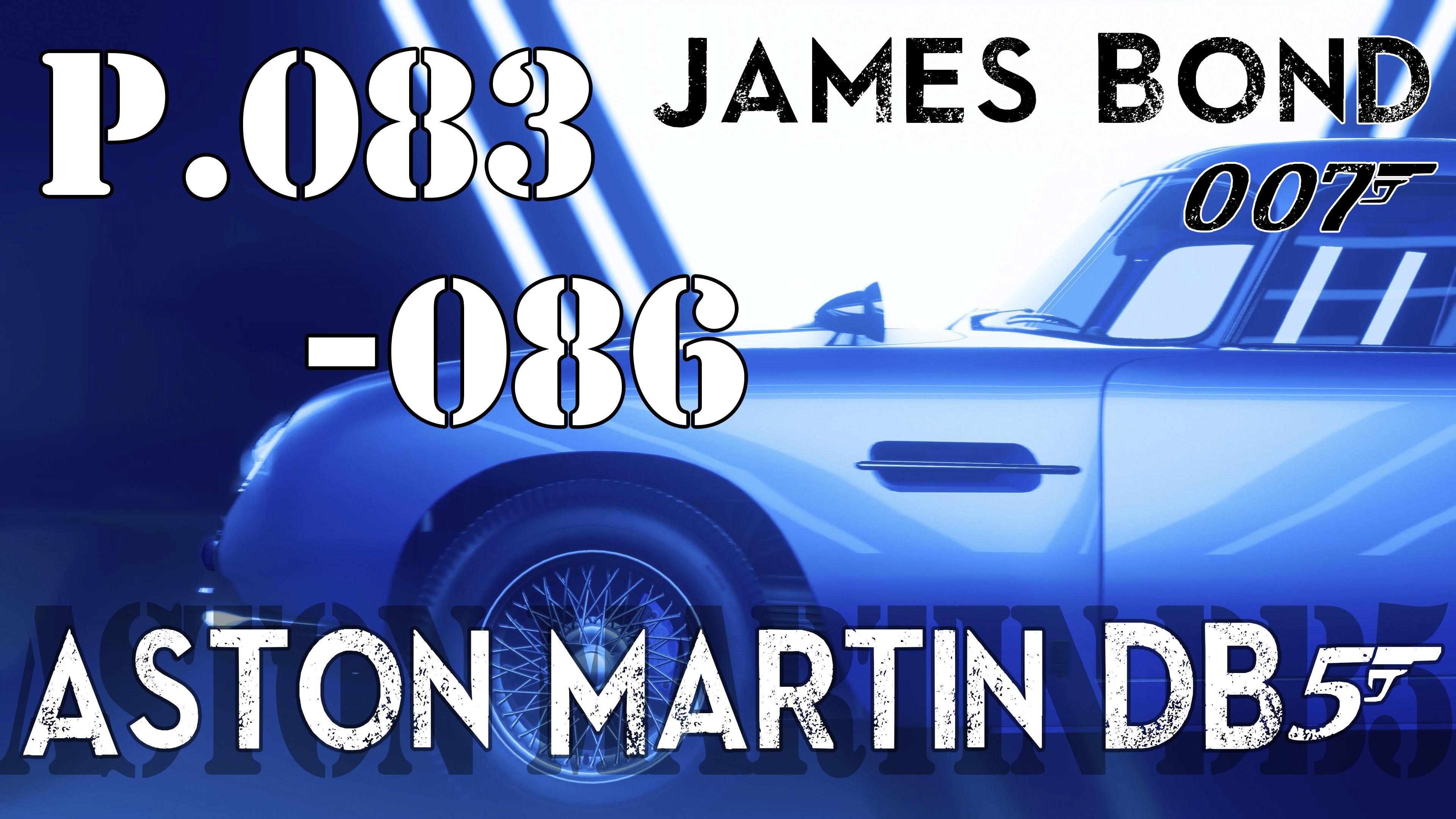 Сборка Aston Martin DB5 - Part 83-86 (EagleMoss)