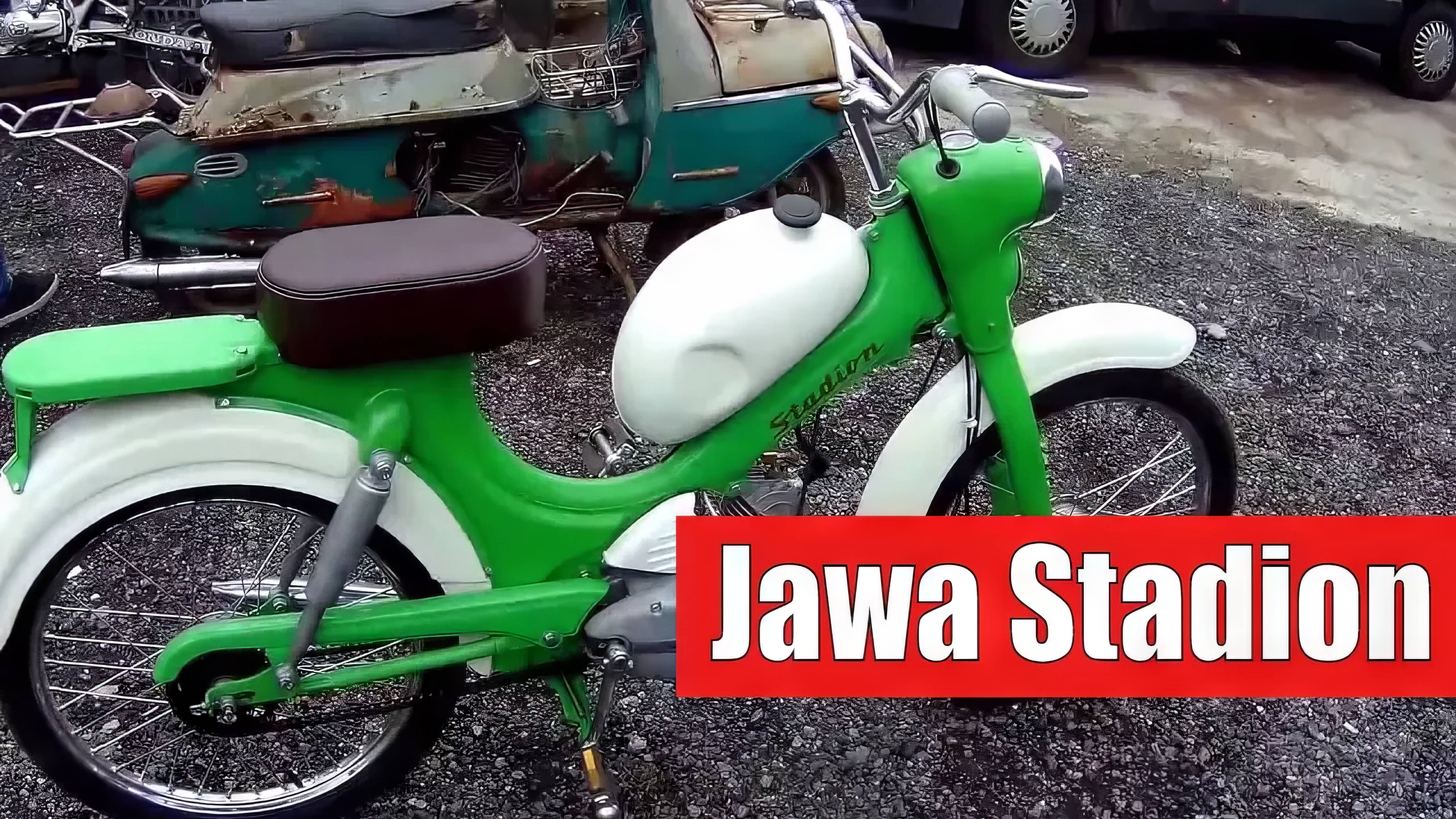 Мопед Ява Jawa Stadion. Полная Реставрация!