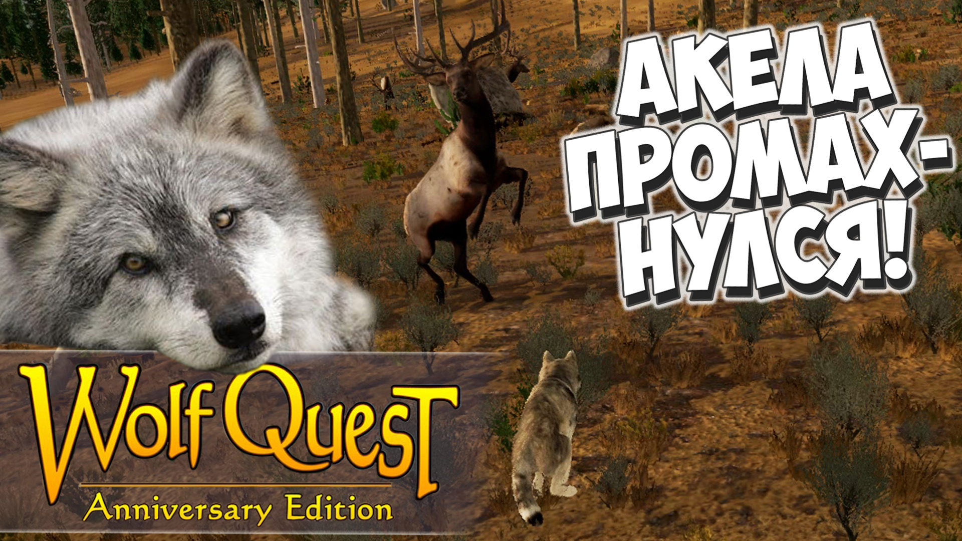 Счёт 2:0 в пользу Оленей! WolfQuest: Anniversary Edition #3