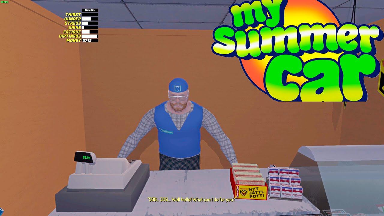 НАЧАЛО ИСТОРИИ / Едем в магазин в My summer car #1