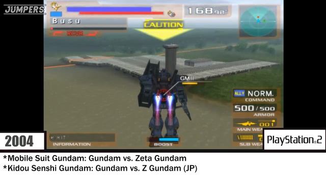 Gundam все части на PS2.