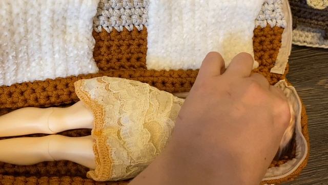 Чехлы или пеналы для хранения кукол БЖД и не только.