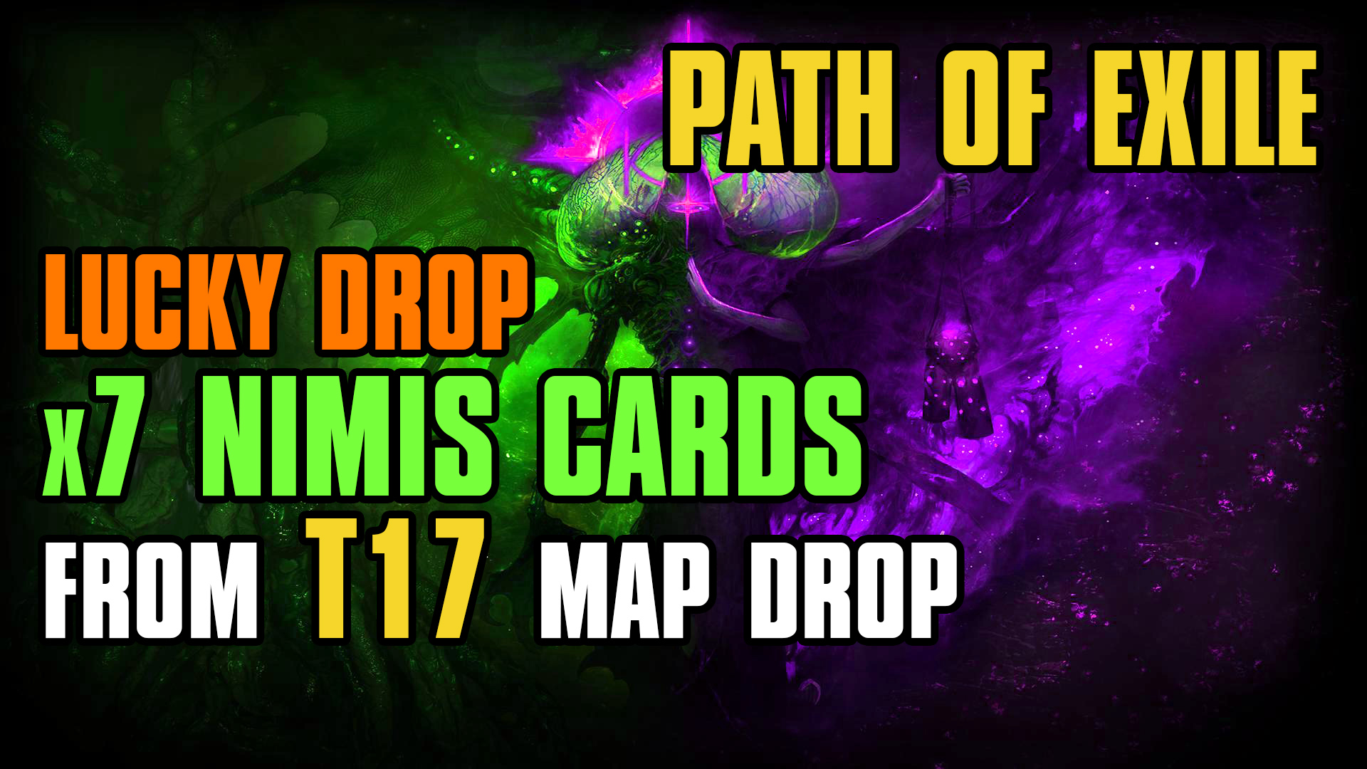 【Lucky PoE #11】Nimis Full Stack | T17 Drop | Path of Exile