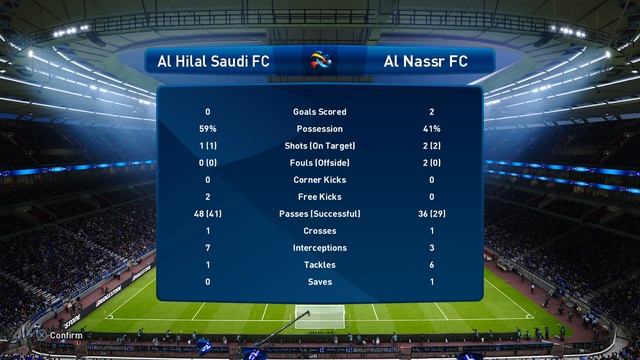 Аль Наср. eFootball PES. AFC. Al Nassr - Al Hilal #3