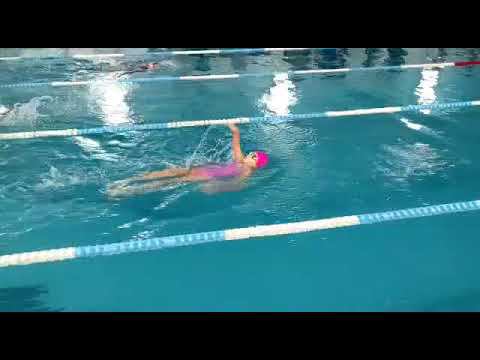 Плавание на спине 100 м. Чемпионат и первенство города Таганрога по плаванию. 27.11.2021