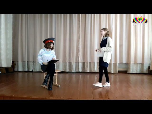 22 02 22 Сценка Девушка в военкомате