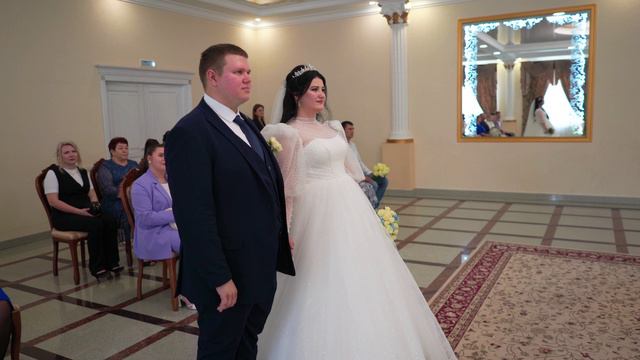 Дмитрий и Алёна. Регистрация брака. 4K(UHD).