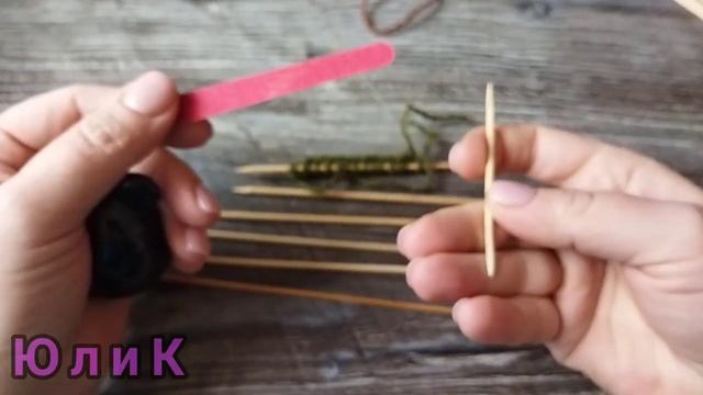 Спицы для вязания из подручных материалов