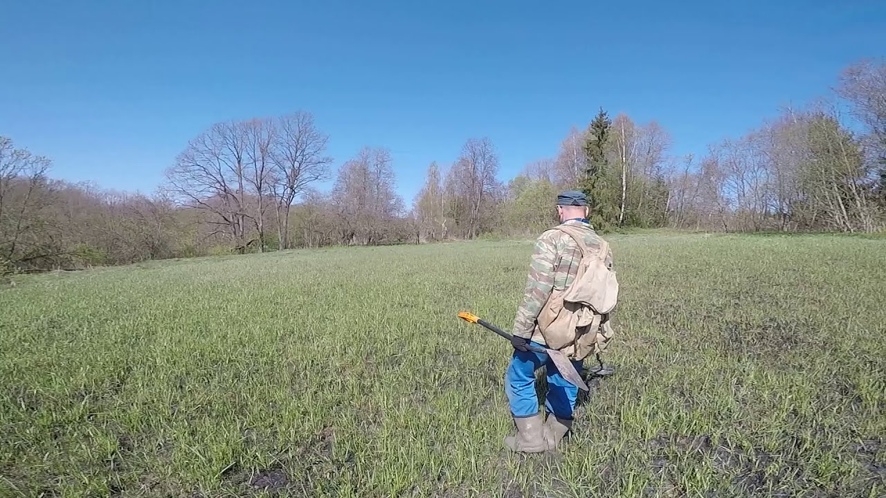 РАЗВЕДКА В СТАРУЮ ДЕРЕВНЮ!КОП И ПОИСК СТАРИНЫ.