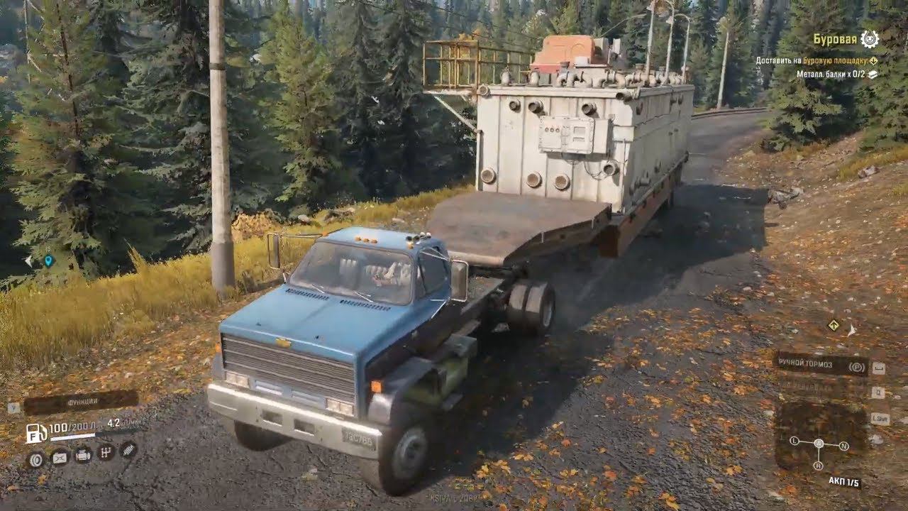 SNOWRUNNER. Прохождение #5. Мичиган