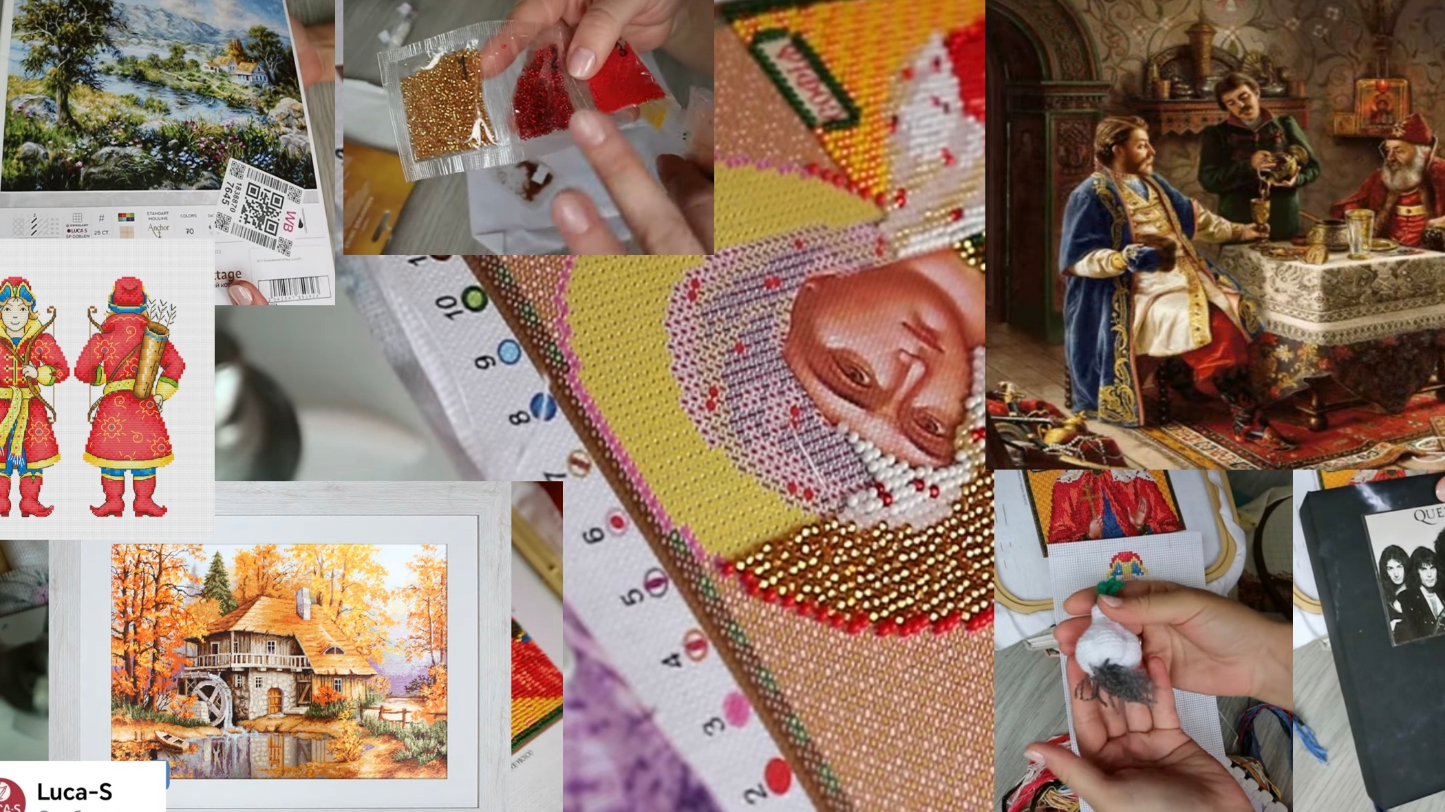 ЭСТЭ/РАДУГА БИСЕРА/ЛУКАС/МП СТУДИЯ/ПОСЫЛКА/ВЫШИВКА КРЕСТИКОМ И НЕ ТОЛЬКО/АННА АНАНЧИК