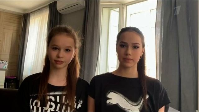 Загитова Алина и сестра Сабина танец