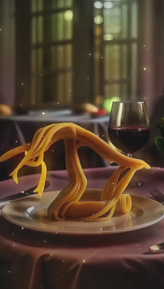 🍽️ Спагетти по итальянски_Изящные танцы_Фэнтези