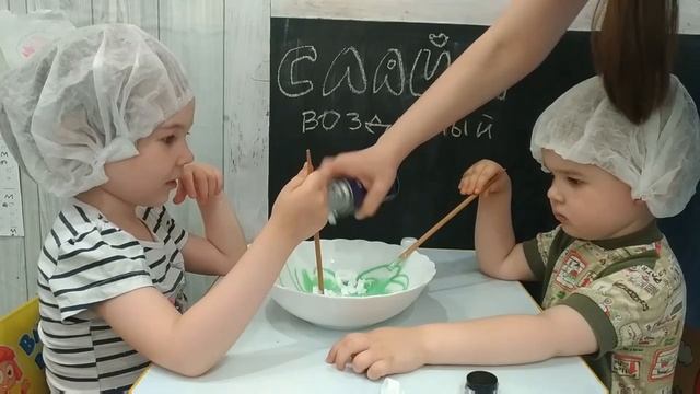 Как сделать воздушный слайм из КЛЕЯ _ Рецепт слайма  Slime for kids.mp4