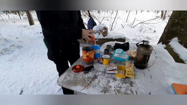 Зимний поход выходного дня, FireMaple в деле