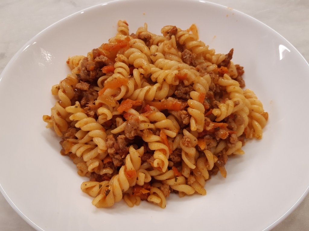 Модернизированные макароны по-флотски