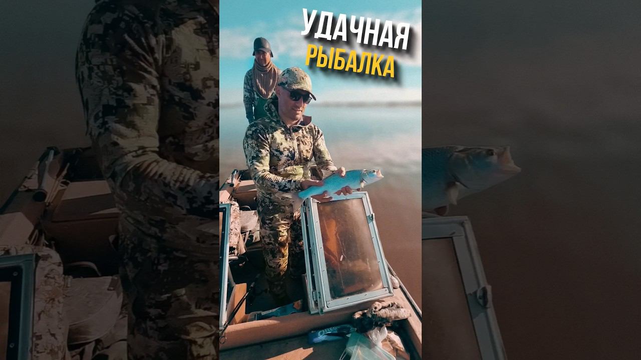 Удачный рыбацкий день! Полное видео уже на канале! #рыбалка #охотарыбалка #рыба #ловлярыбы #рыбаки