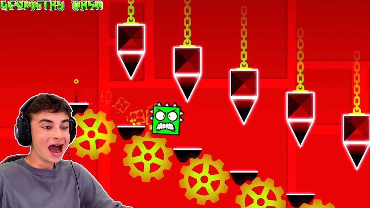 ПРОШЁЛ 3 INSANE УРОВНЯ С ПЕРВОЙ ПОПЫТКИ!  Geometry Dash