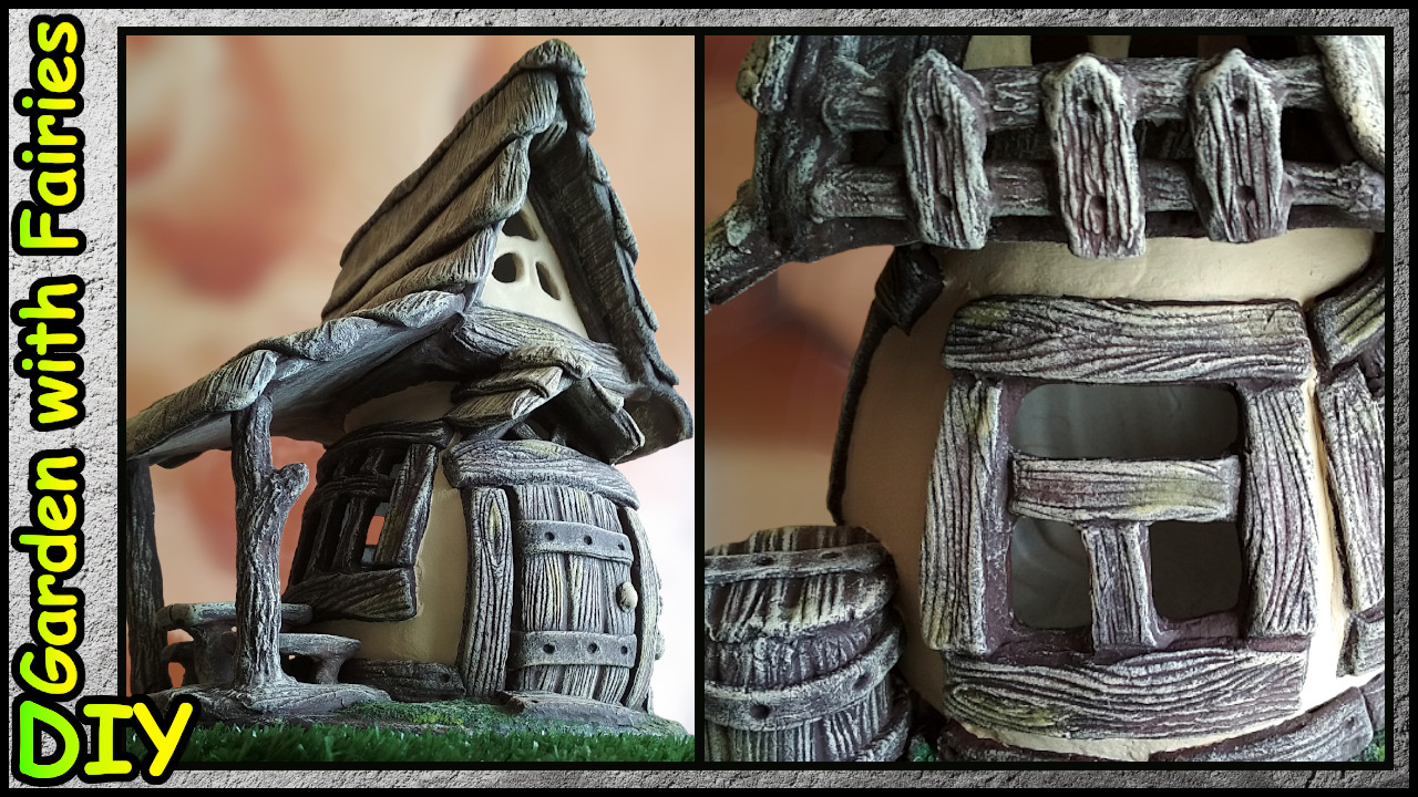 DIY Деревенский домик для златоглазок. Мастер-класс