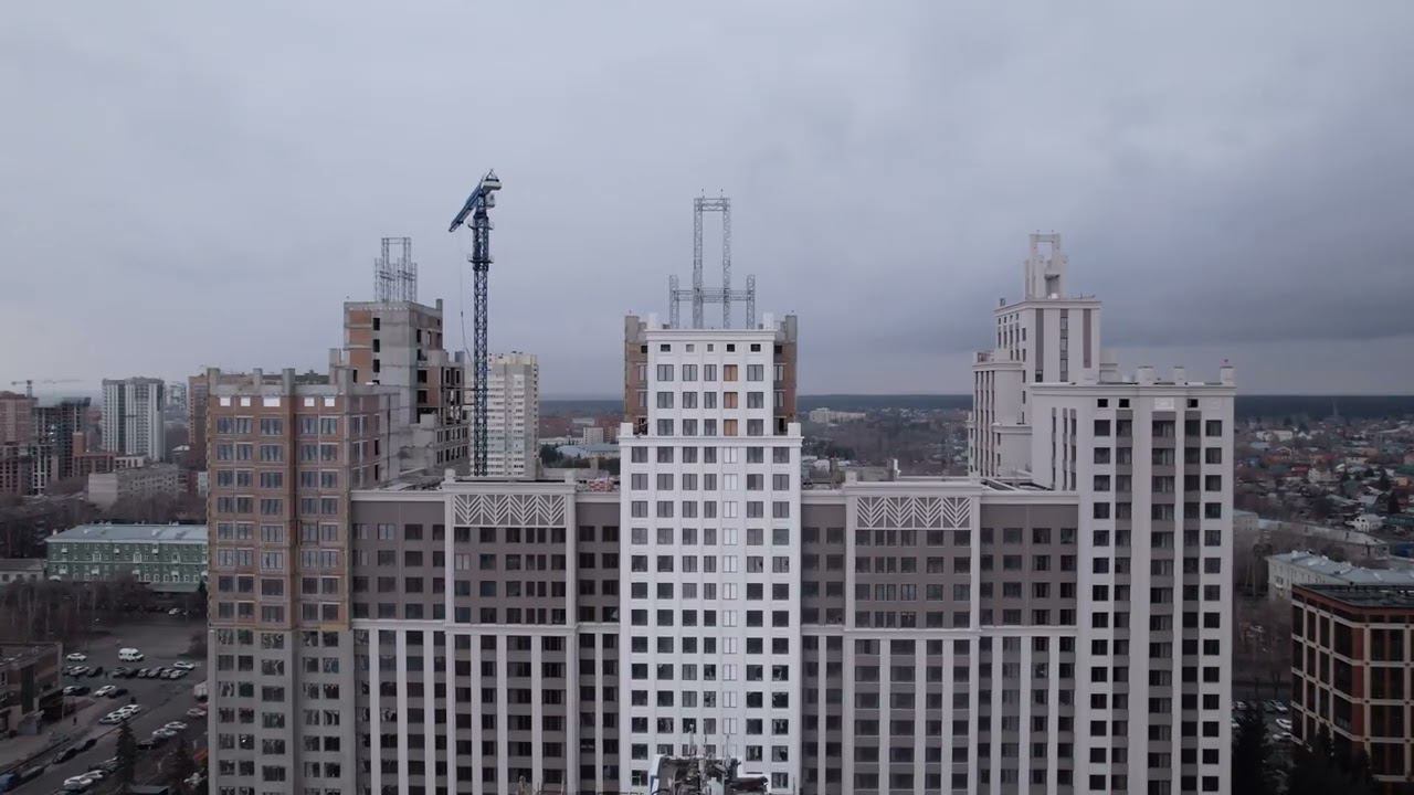 Дом "Нобель" в Новосибирске - Ход строительства 10 ноября 2022