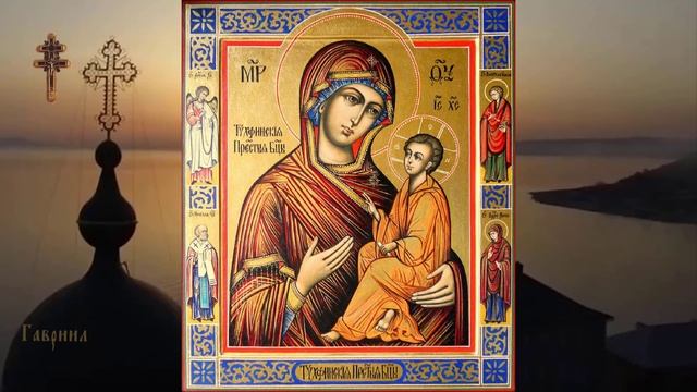 Тихвинская икона Божией Матери (1383).