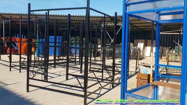 Обзор автобусных павильонов изготовленных по индивидуальному заказу для г. Казань