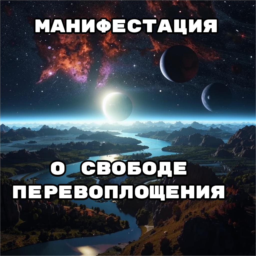 Манифестация о свободе перевоплощения