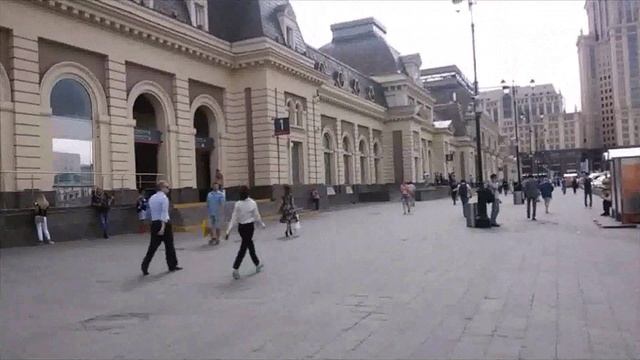 Площадь перед Павелецким вокзалом до реконструкции