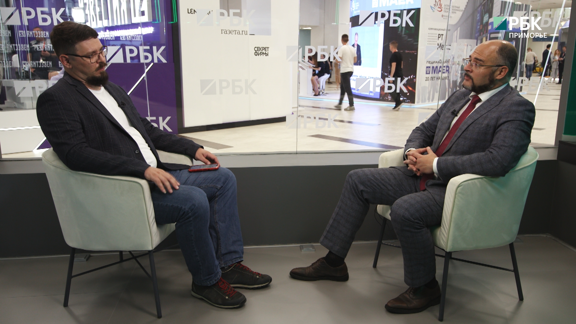 Интервью с Константином Шестаковым на ВЭФ-2023