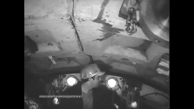 Кинохроника. Строительство метро в Новосибирске. Construction of the metro in Novosibirsk