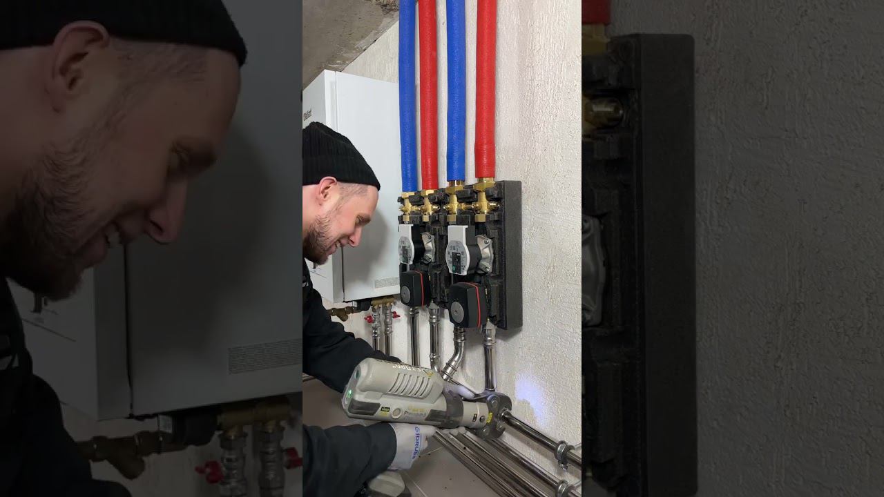 Монтаж котельной от компании REHPRO #TECE и #vaillant #ремонт