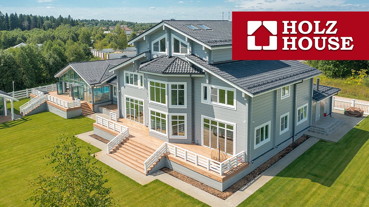 Дом из клееного бруса "Лозанна"