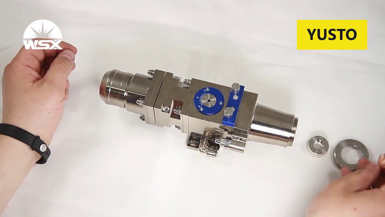 Обзор и разборка лазерной головы WSX MN15 для лазерного станка по металлу