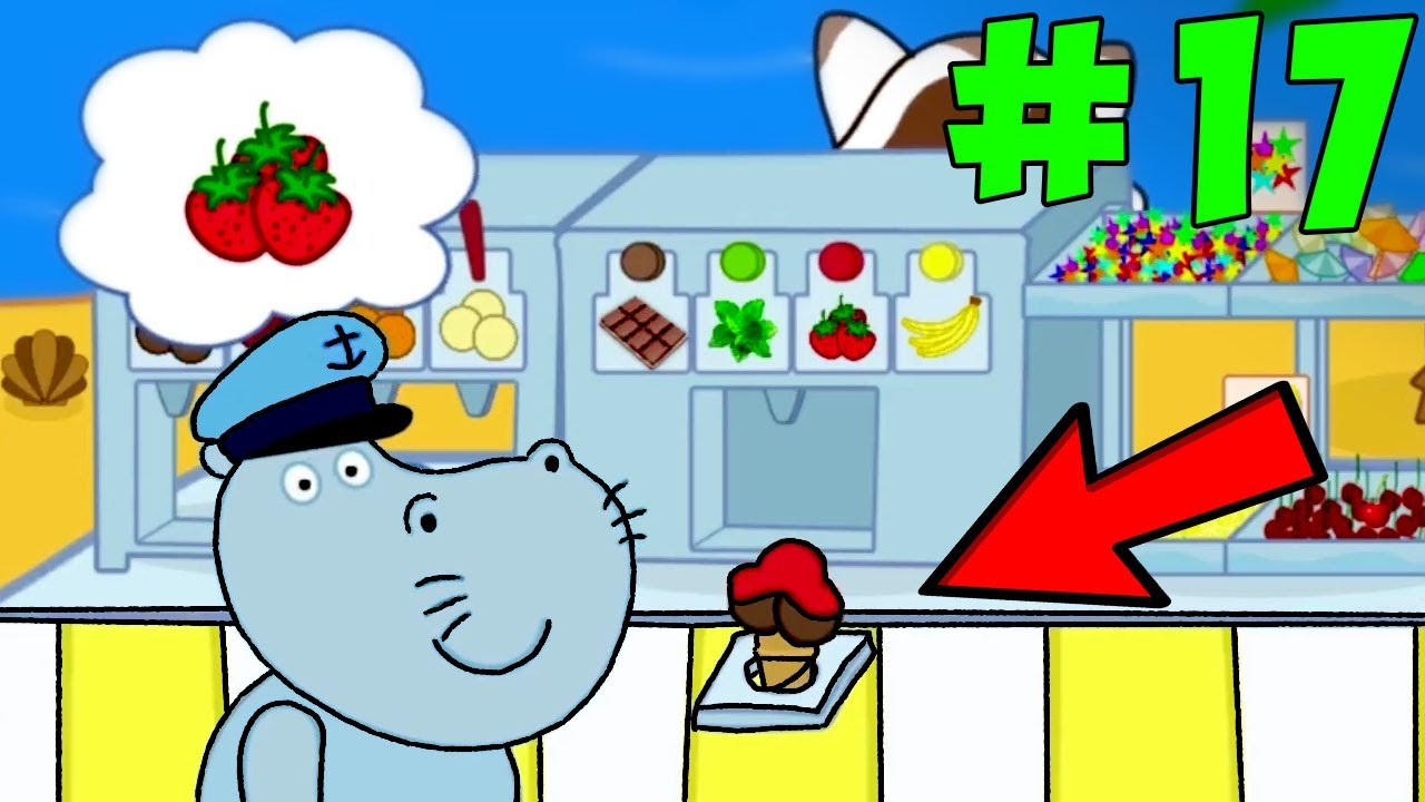 17 серия игры Семейка Гиппо. Приключения Hippo на канале BabyMax. Прохождение игры