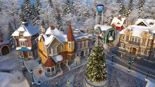 ДЕРЕВНЯ ЗИМНЯЯ СКАЗКА