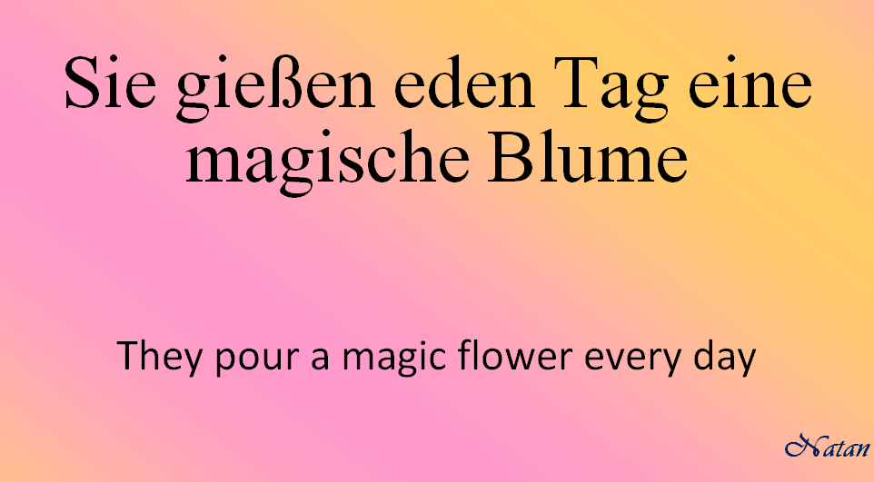 ❤️НЕМЕЦКИЙ (TO ENGLISH #1) Wie die Saat, so die Ernte