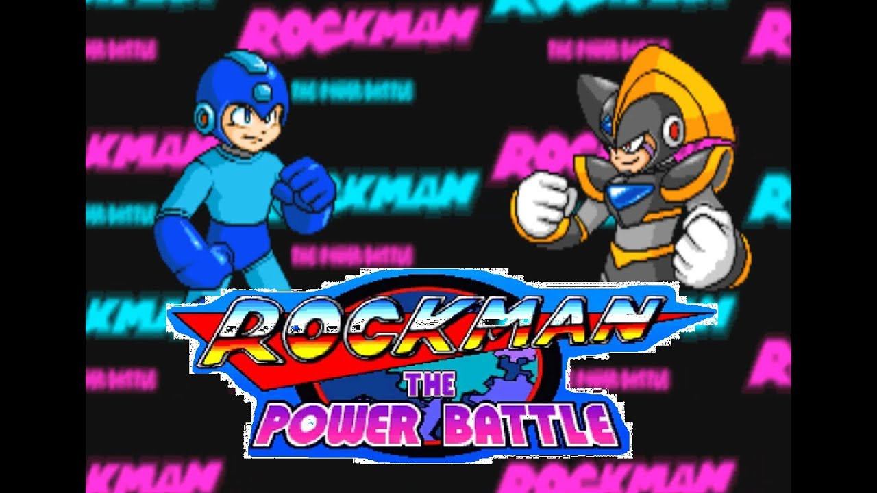 Rockman: The Power Battle (MAME) Megaman & Bass