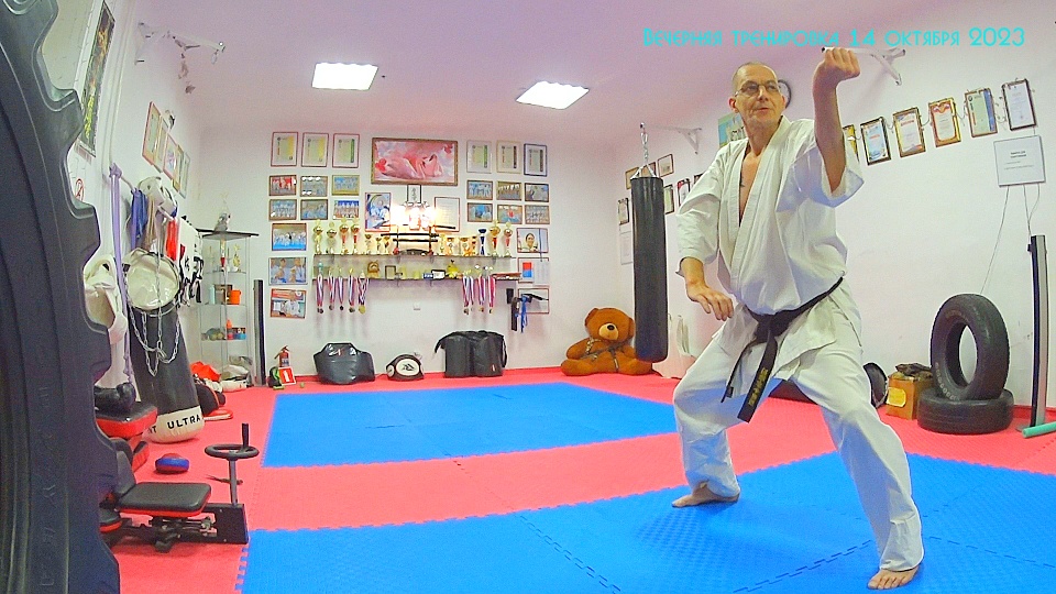 Вечерняя тренировка. Кёкусинкай Карате. ЦСП «Тэнгу Про» Самооборона и Подготовка бойца. Мурманск