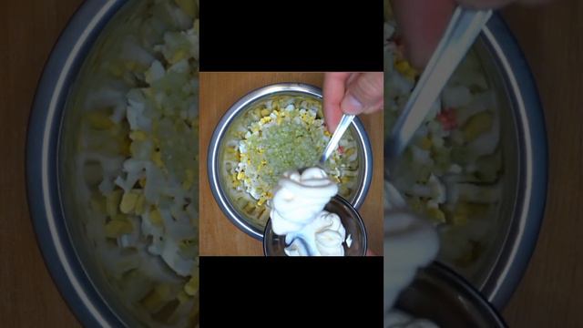 Как я делаю крабовый салат