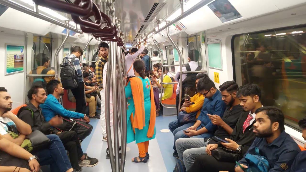 Индия-2023. Метро Дели
