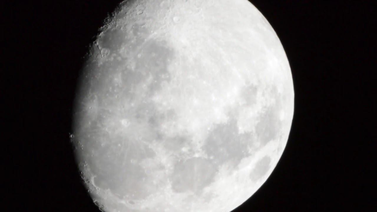 Луна летит по небу - Земля вращается!