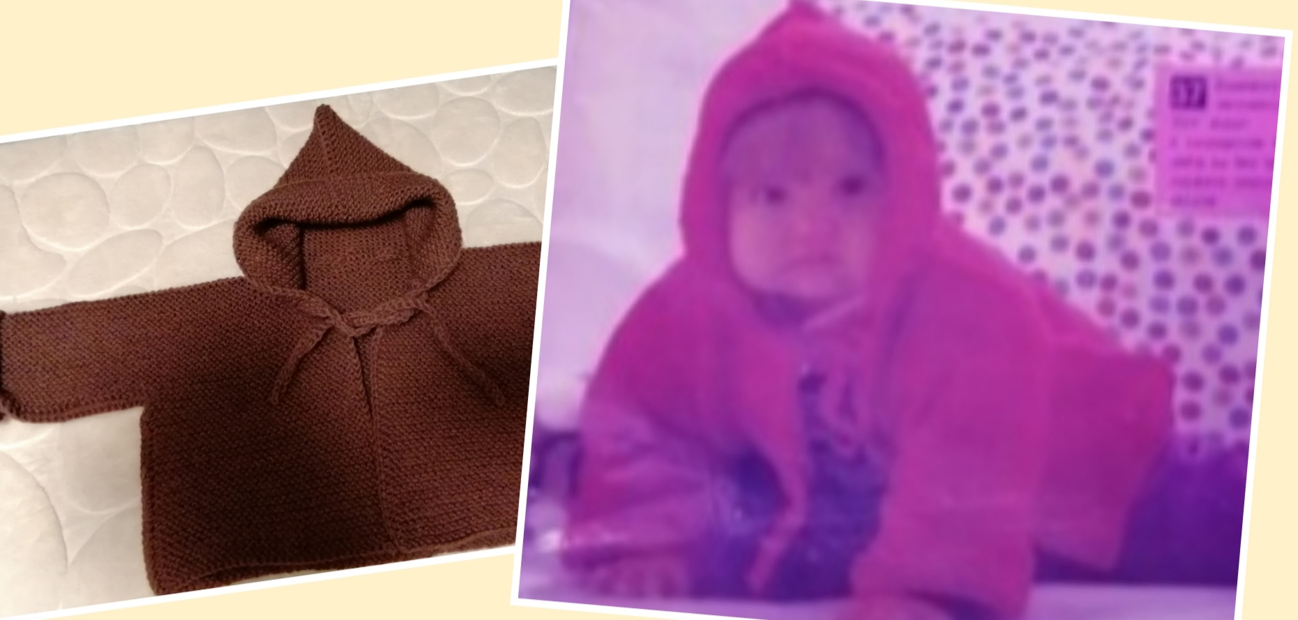 Как связать джемпер - накидку для малыша