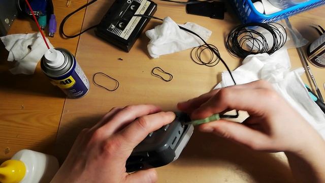 Разбор, ремонт и обзор кассетного плеера Congli CL-207