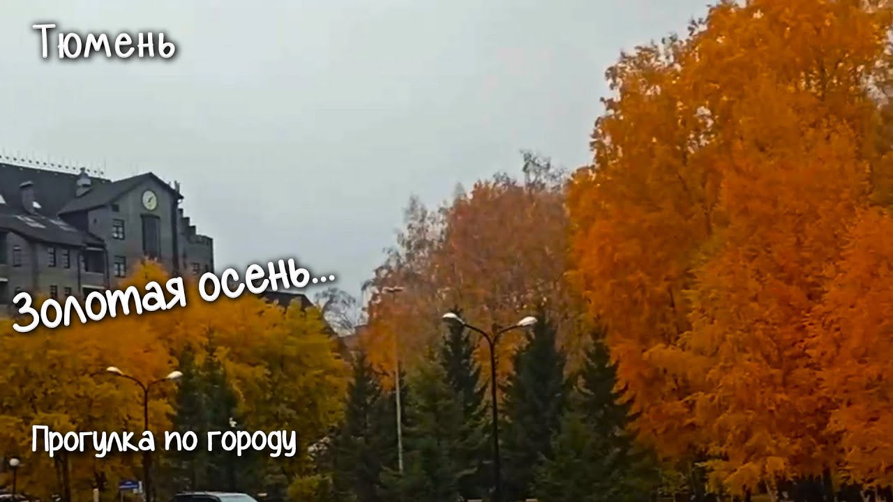 Осеняя Тюмень Прогулка по улицам города Осенью должны падать листья а не настроение!Похудела на 60кг