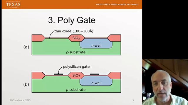 Lecture 9 (CHE 323) CMOS Process Flow