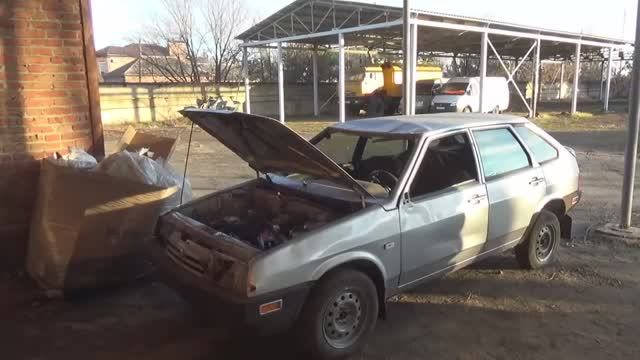 Продолжаю заниматься Девяткой. Замена масла, термостата, шлангов и новый бензобак #3